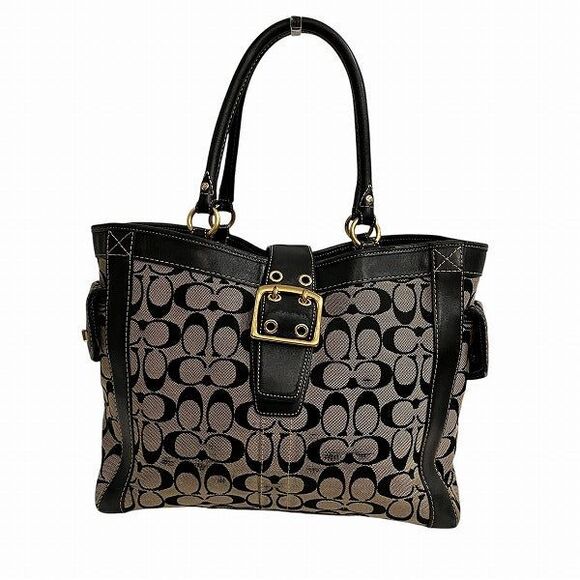 Coach | Bags | Coach Signature Large Boxy Handbag 5624 | Poshmark